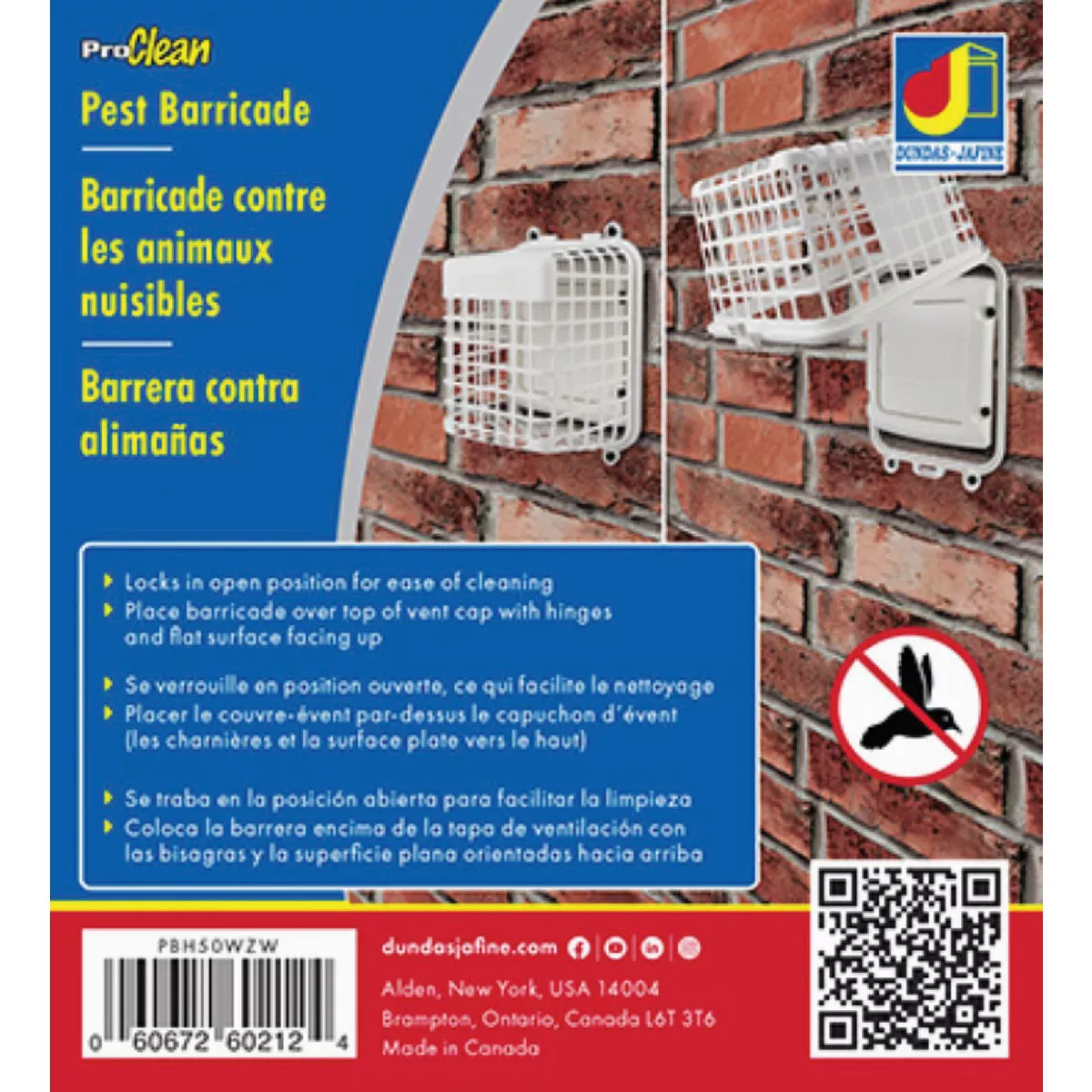 Dundas Jafine ProClean 4 In. Plastic Pest Barricade Vent Guard | Do it Best