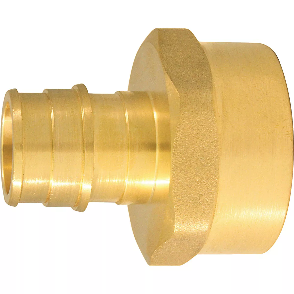 Apollo Retail 3/4 In. x 1 In. Brass Insert Fitting FIP PEX-A Adapter ...