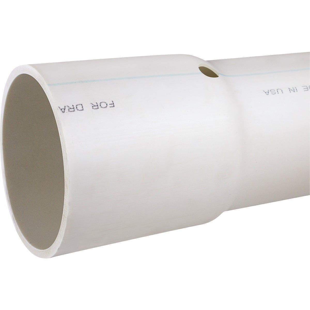 Genova 4 In. x 10 Ft. PVC-DWV Cellular Core Schedule 40 Perforated ...