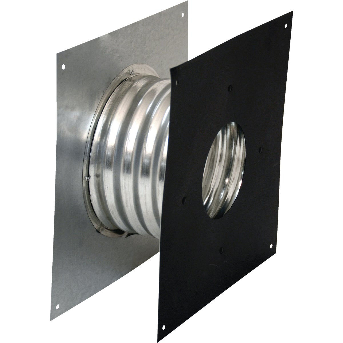 SELKIRK VP Pellet Pipe Type L Insulated 3 In. Pellet Pipe Wall Thimble ...