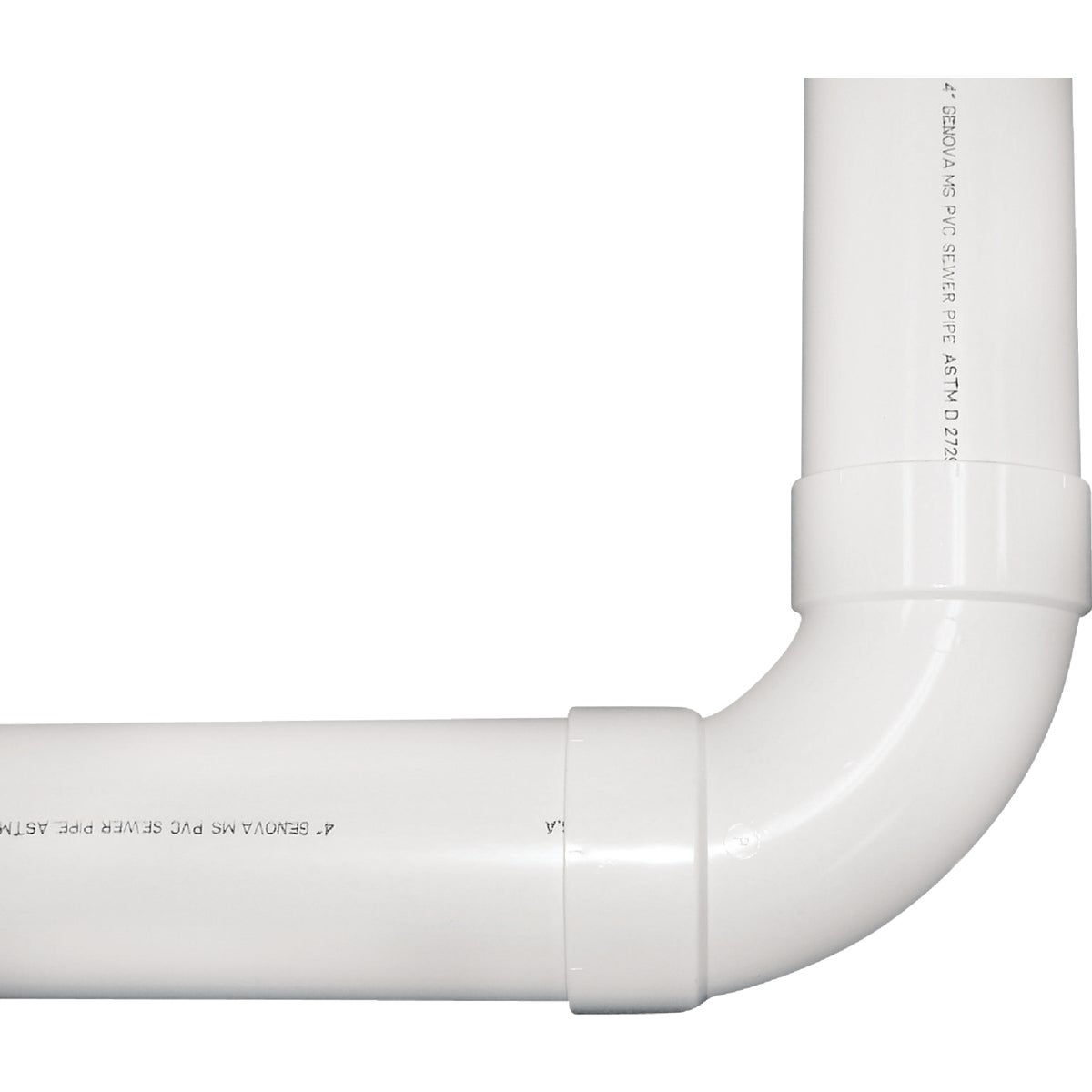 IPEX 4 In. SDR 35 90 Deg. PVC Sewer and Drain Sanitary Elbow (1/4 Bend ...