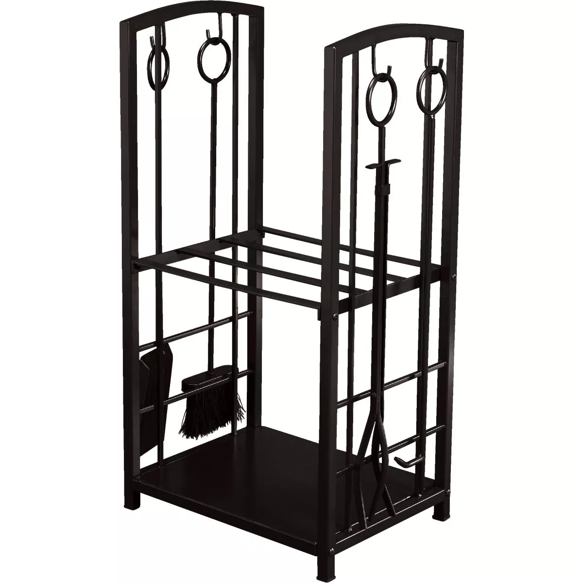 Home Impressions Fireplace Tool Set with Log Rack | Do it Best