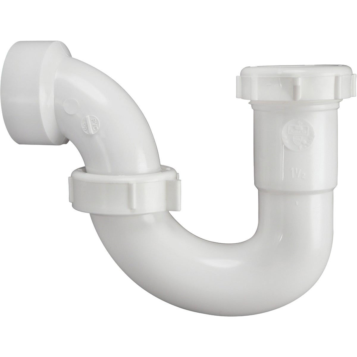 Do it Best Best 1-1/2 In. or 1-1/4 In. White Plastic Sink Trap with ...