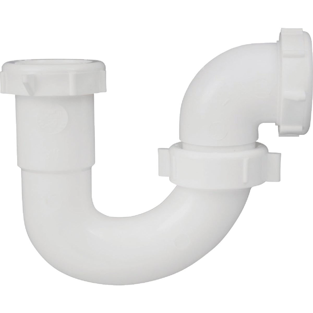 Do it Best 1-1/2 In. White Polypropylene Sink Trap with Reducer Washer ...