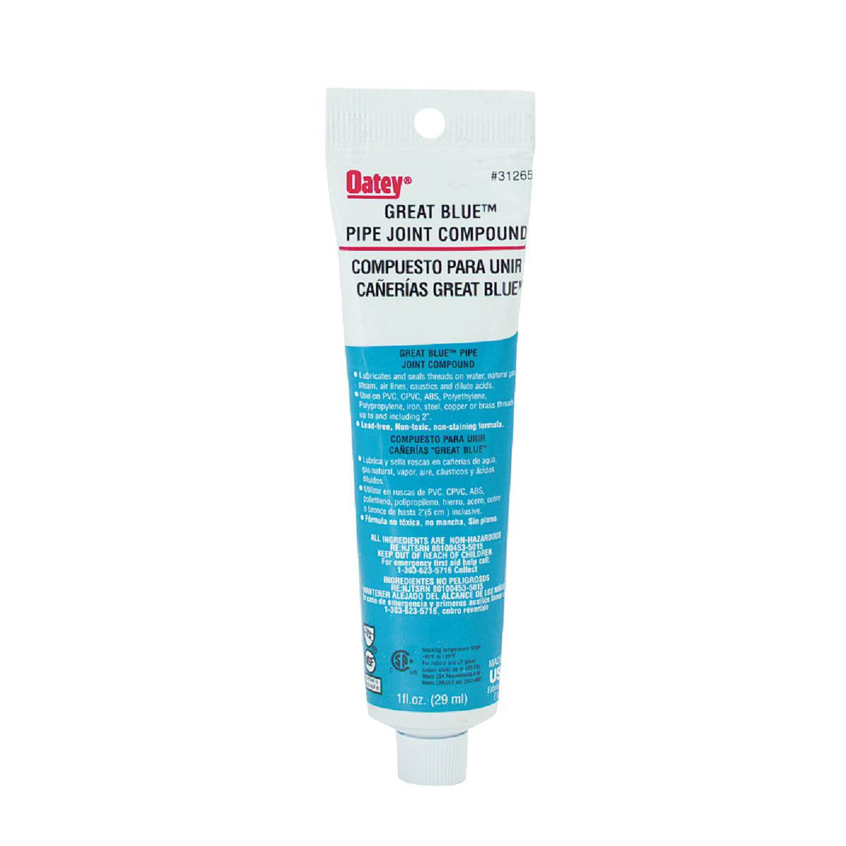 Oatey Great Blue 1 Fl. Oz. Blue Pipe Compound | Do it Best