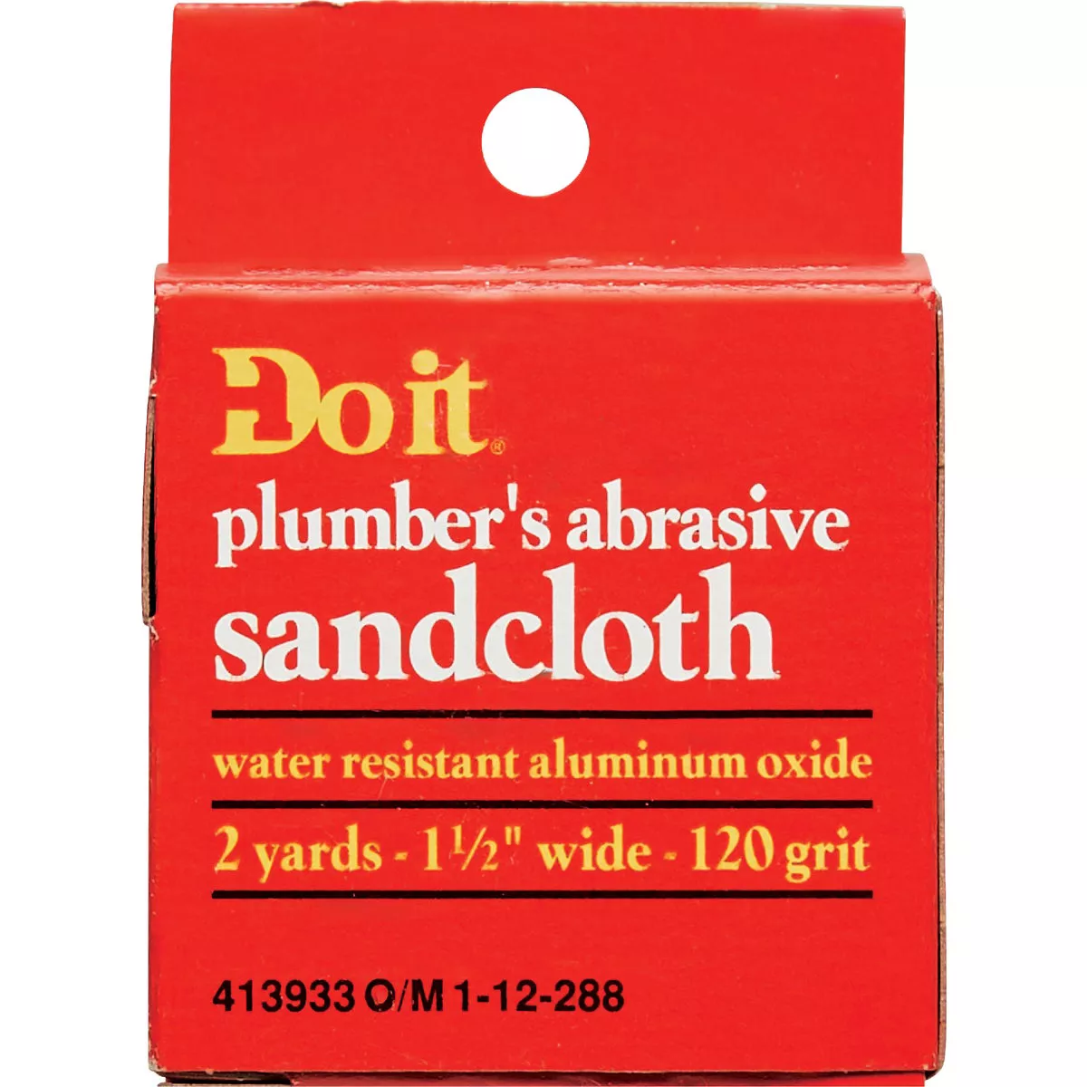 Do it 1-1/2 In. x 2 Yd. 120-Grit Plumber's Abrasive Sand Cloth | Do it Best