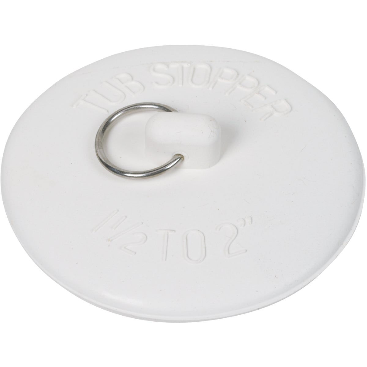 Do it 1-1/2 In. to 2 In. White Rubber Bathtub Drain Stopper | Do it Best