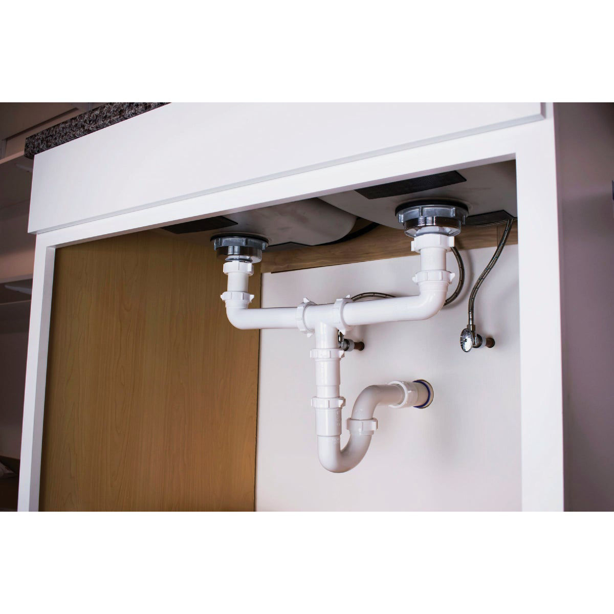 Do it Best 1-1/2 In. White PVC Marvel Connector | Do it Best