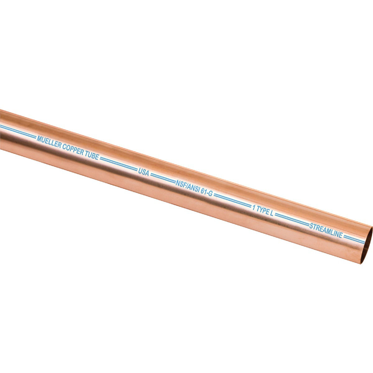 Mueller Streamline 1/2 In. ID x 10 Ft. Type L Copper Pipe | Do it Best