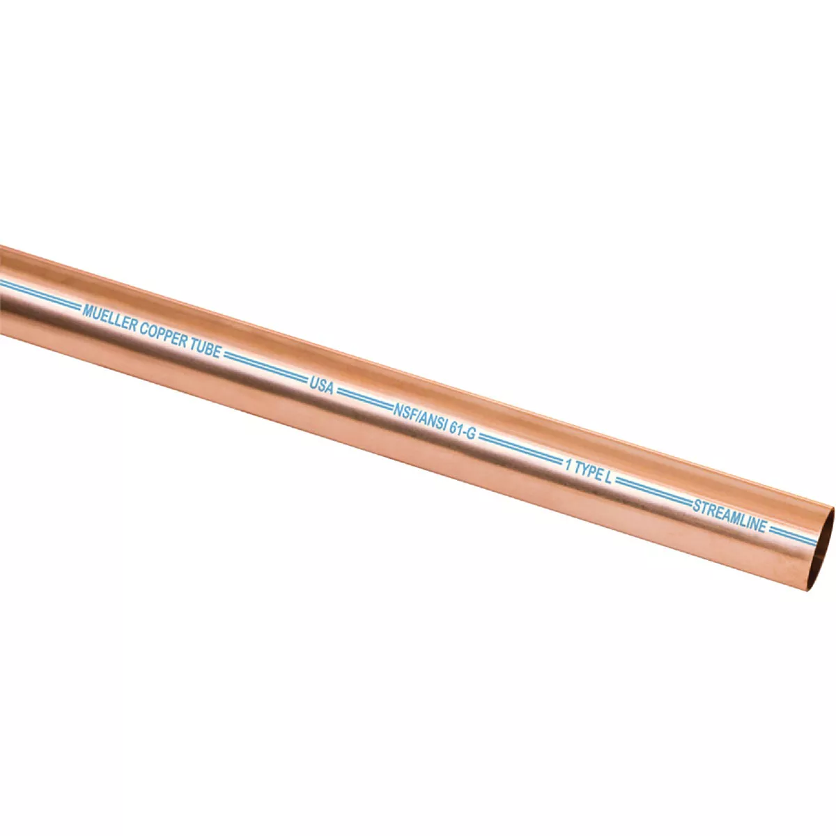 Mueller Streamline 3/4 In. ID x 10 Ft. Type L Copper Pipe | Do it Best