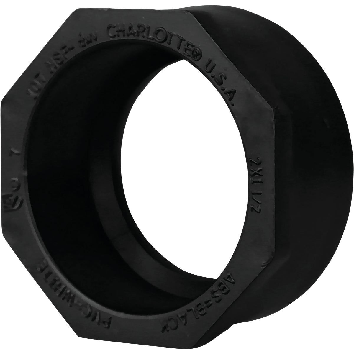 Charlotte Pipe 2 In. Spigot x 1-1/2 In. Hub Reducing ABS Bushing | Do ...