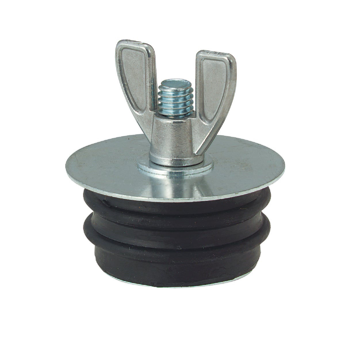 Black Swan 2 In. IPS Galvanized Steel Sewer and Drain Test Plug | Do it ...
