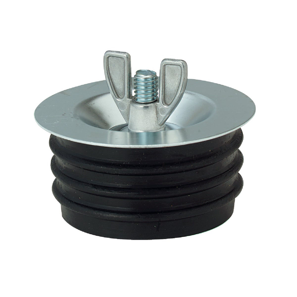Black Swan 3 In. IPS Galvanized Steel Sewer and Drain Test Plug | Do it ...