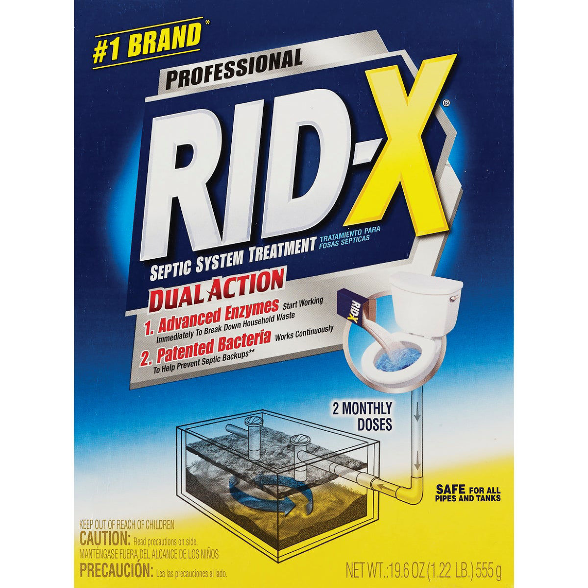 Rid-X Professional 19.6 Oz. Septic Tank Treatment (2-Pack) | Do it Best