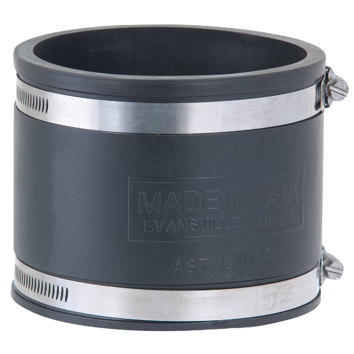 Fernco 4 In. x 4 In. Plastic to Plastic PVC Coupling | Do it Best