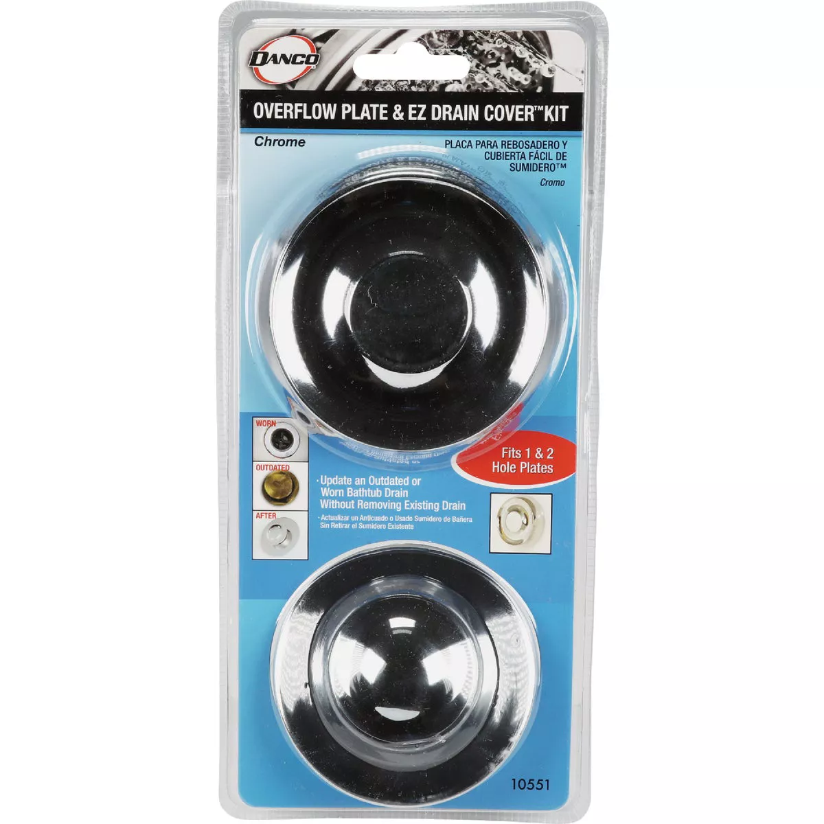 Danco Universal Chrome Tub Drain Trim Kit | Do it Best