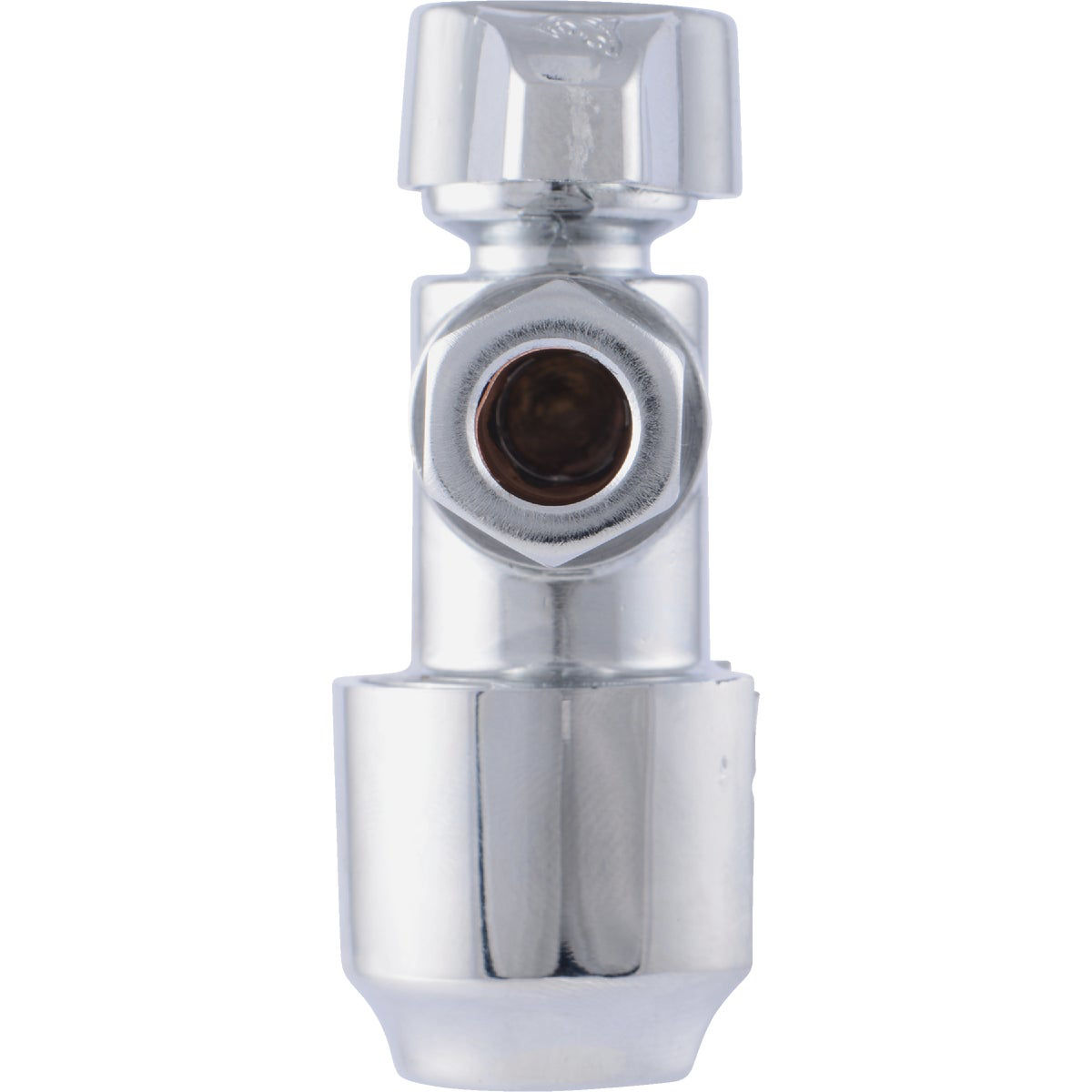 SharkBite 1/2 In. Push-to-Connect x 3/8 In. OD Compression Chrome ...