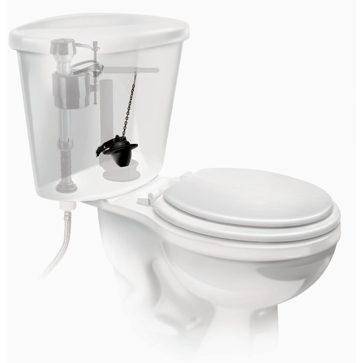 Fluidmaster 2 In. Vinyl Universal Solid Frame Flapper | Do it Best