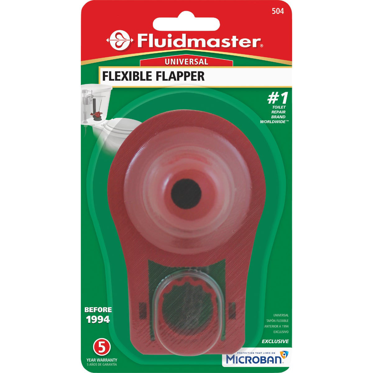 Fluidmaster 2 In. Universal Chlorine-Resistant Long Lasting Flapper ...
