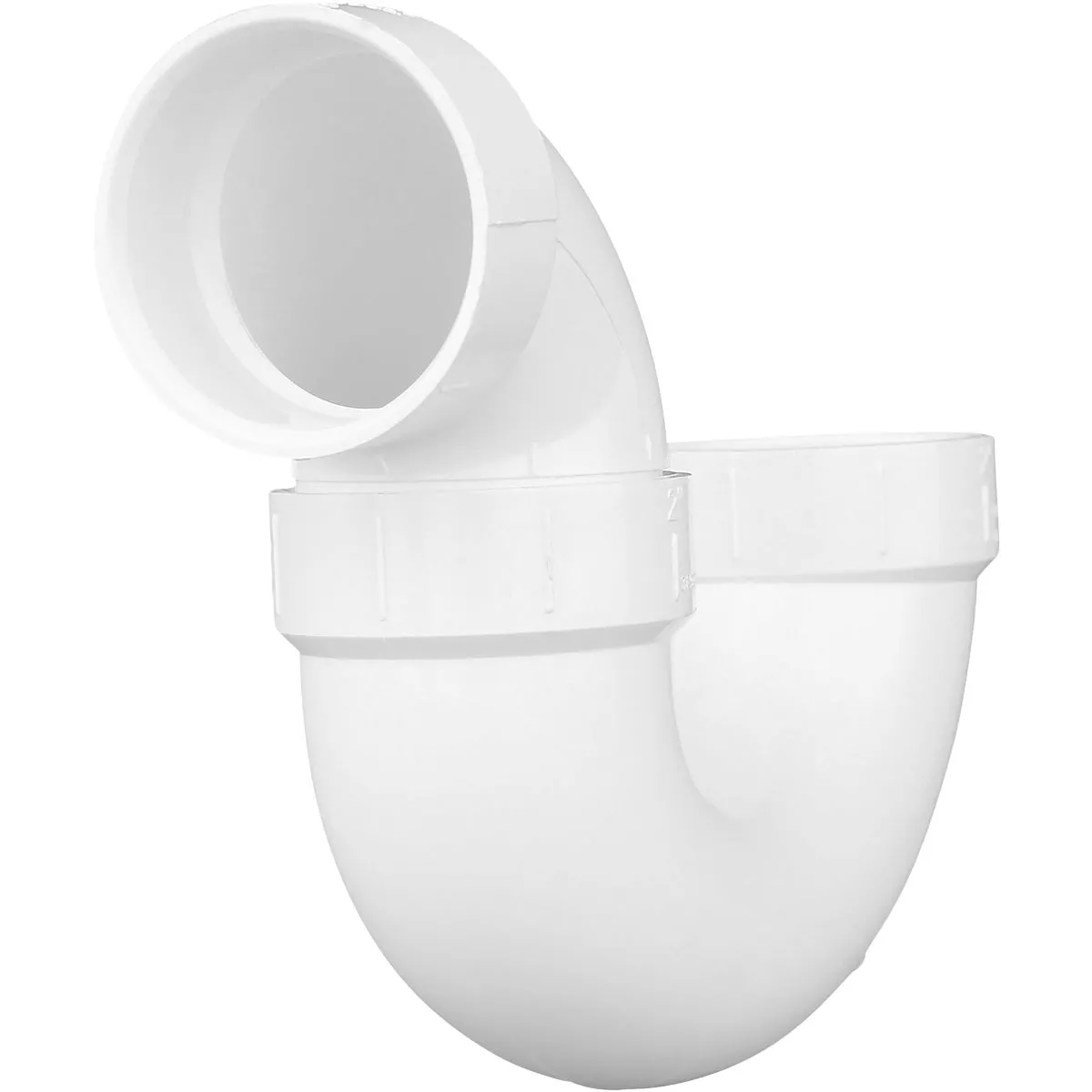 Charlotte Pipe 2 In. White PVC P-Trap | Do it Best