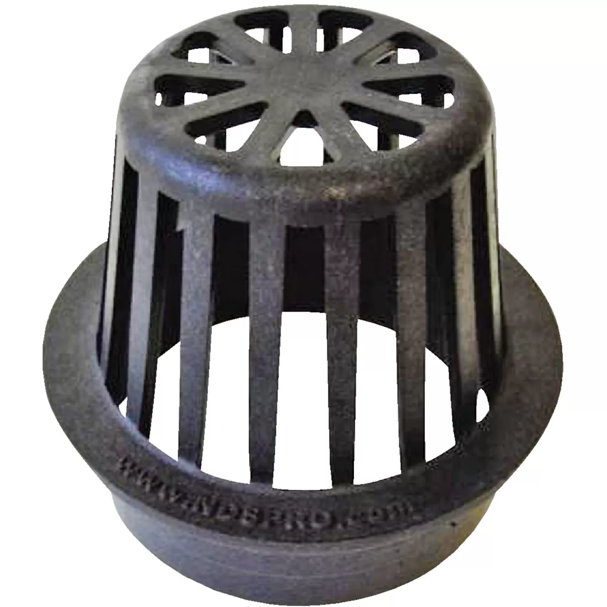 NDS 4 In. Black Structural Foam Polyethylene Atrium Drain Grate | Do it ...