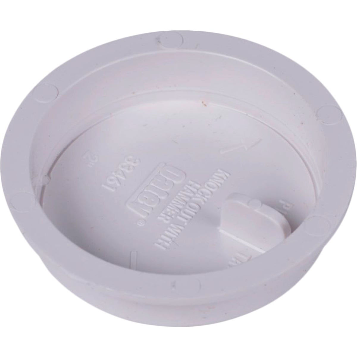 Oatey 2 In. Knock-Out Test Cap ABS Plug | Do it Best