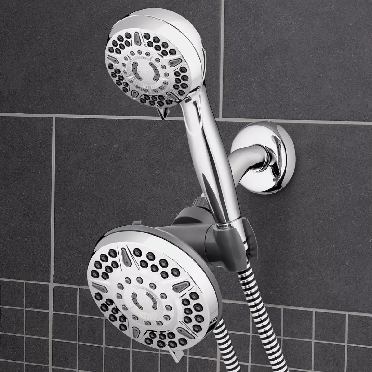 Waterpik PowerSpray + 9-Spray Dual Showerhead | Do it Best