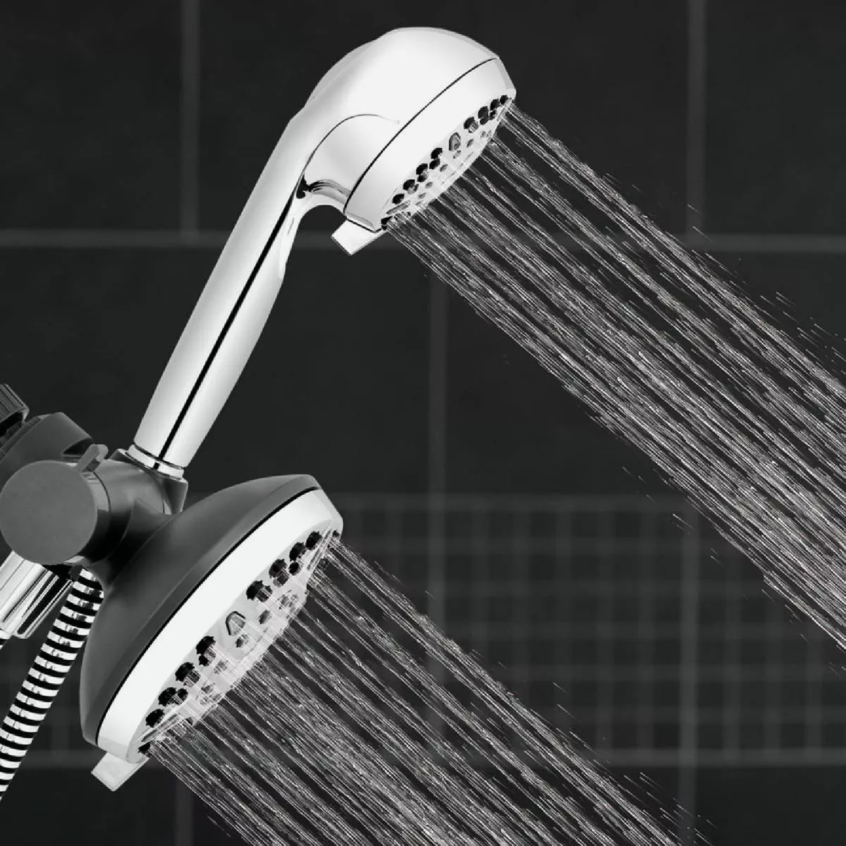 Waterpik PowerSpray + 9-Spray Dual Showerhead | Do it Best