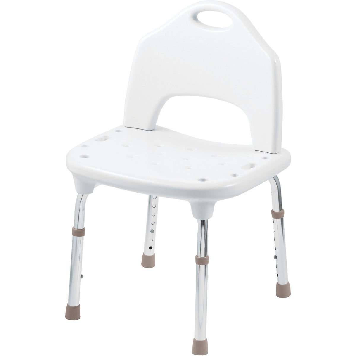 Moen Home Care 400 Lb. Capacity Adjustable Shower & Tub Seat, Glacier ...
