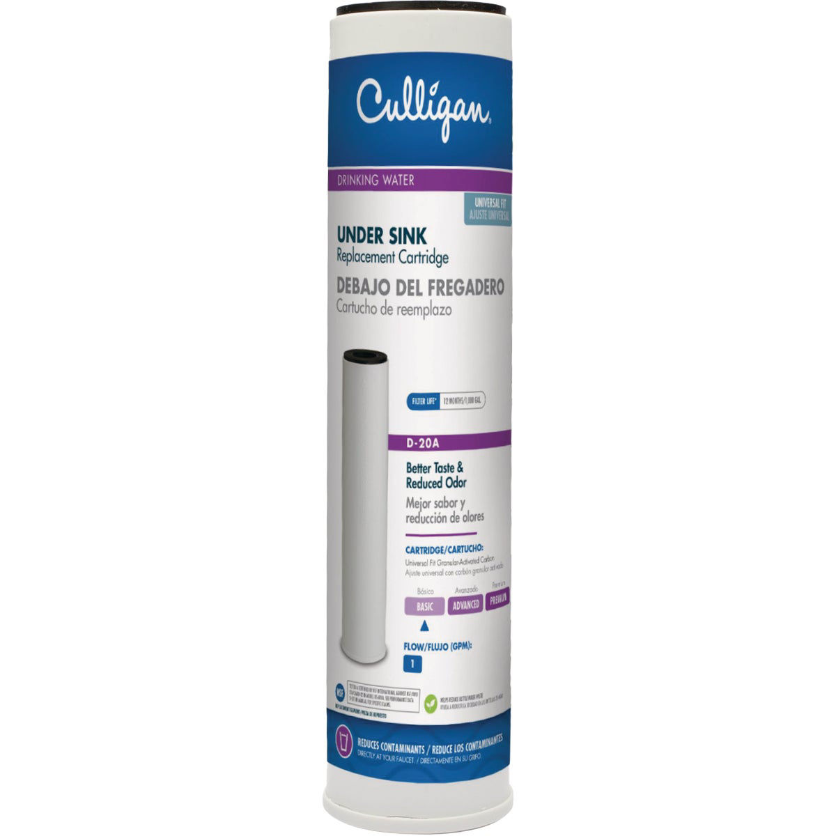 Culligan D-20A Under Sink Drinking Water Filter Cartridge | Do it Best