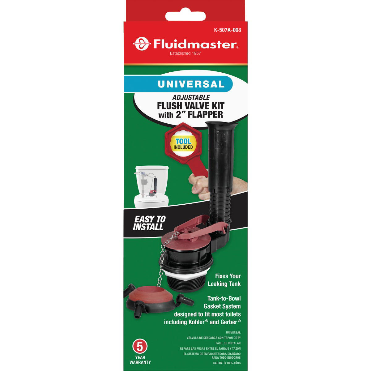 Fluidmaster Universal Toilet Repair Kit | Do it Best