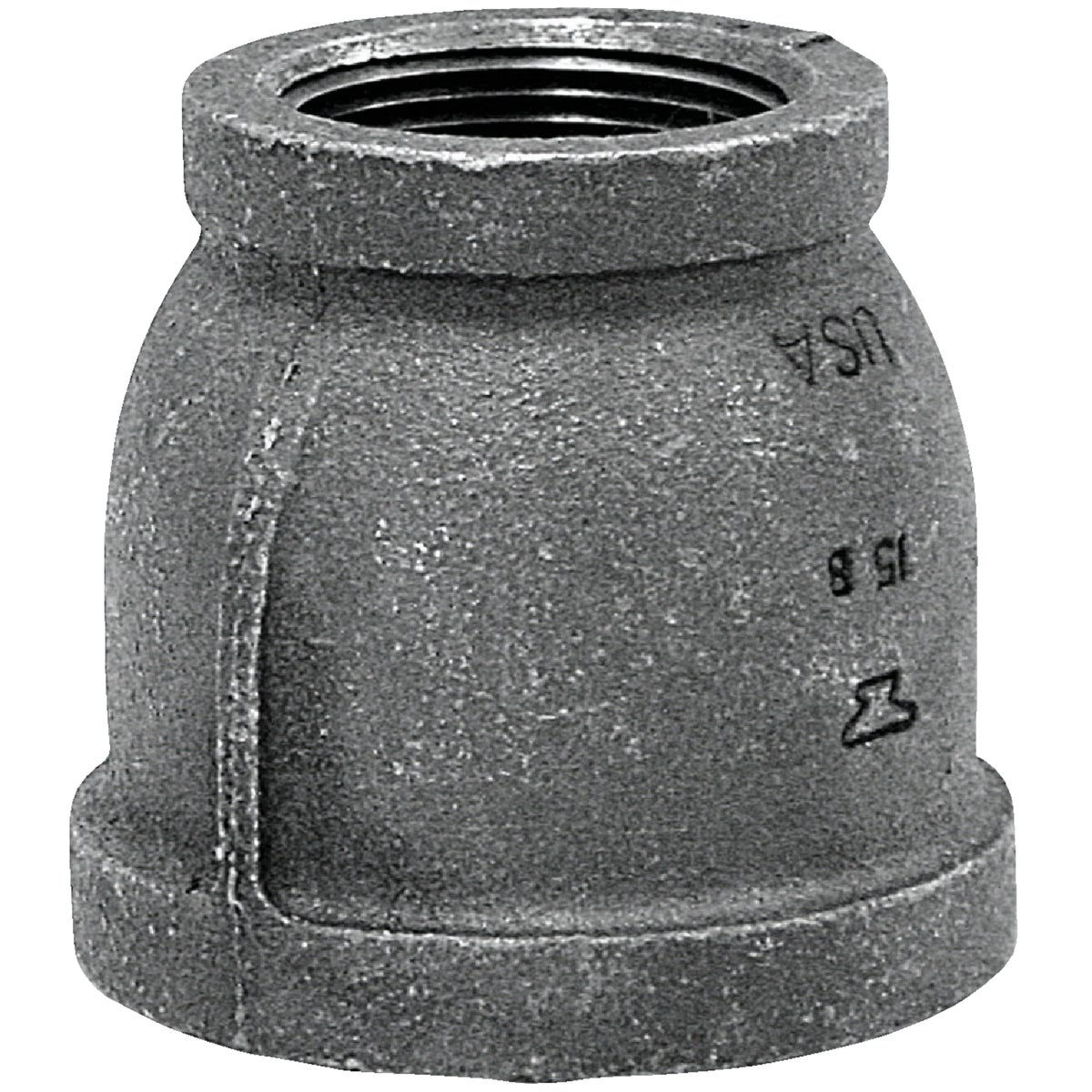 Anvil 2 In. x 1-1/2 In. Malleable Black Iron Reducing Coupling | Do it Best