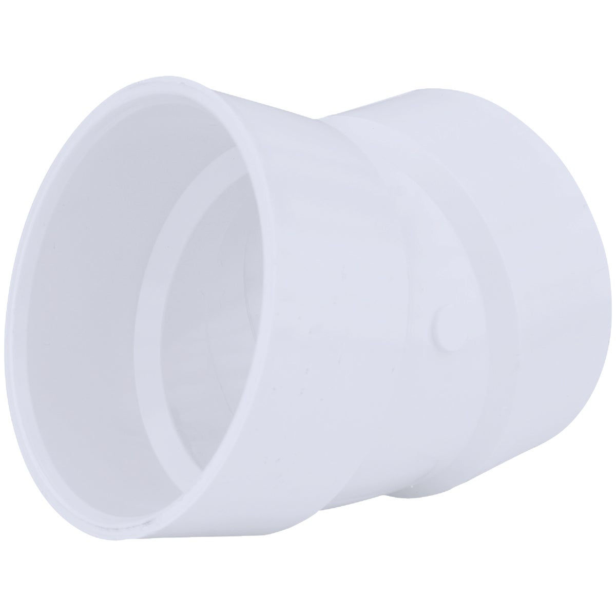 Charlotte Pipe 4 In. Hub x Hub Schedule 40 22-1/2 Deg. DWV PVC Elbow (1/16 Bend) | Do it Best