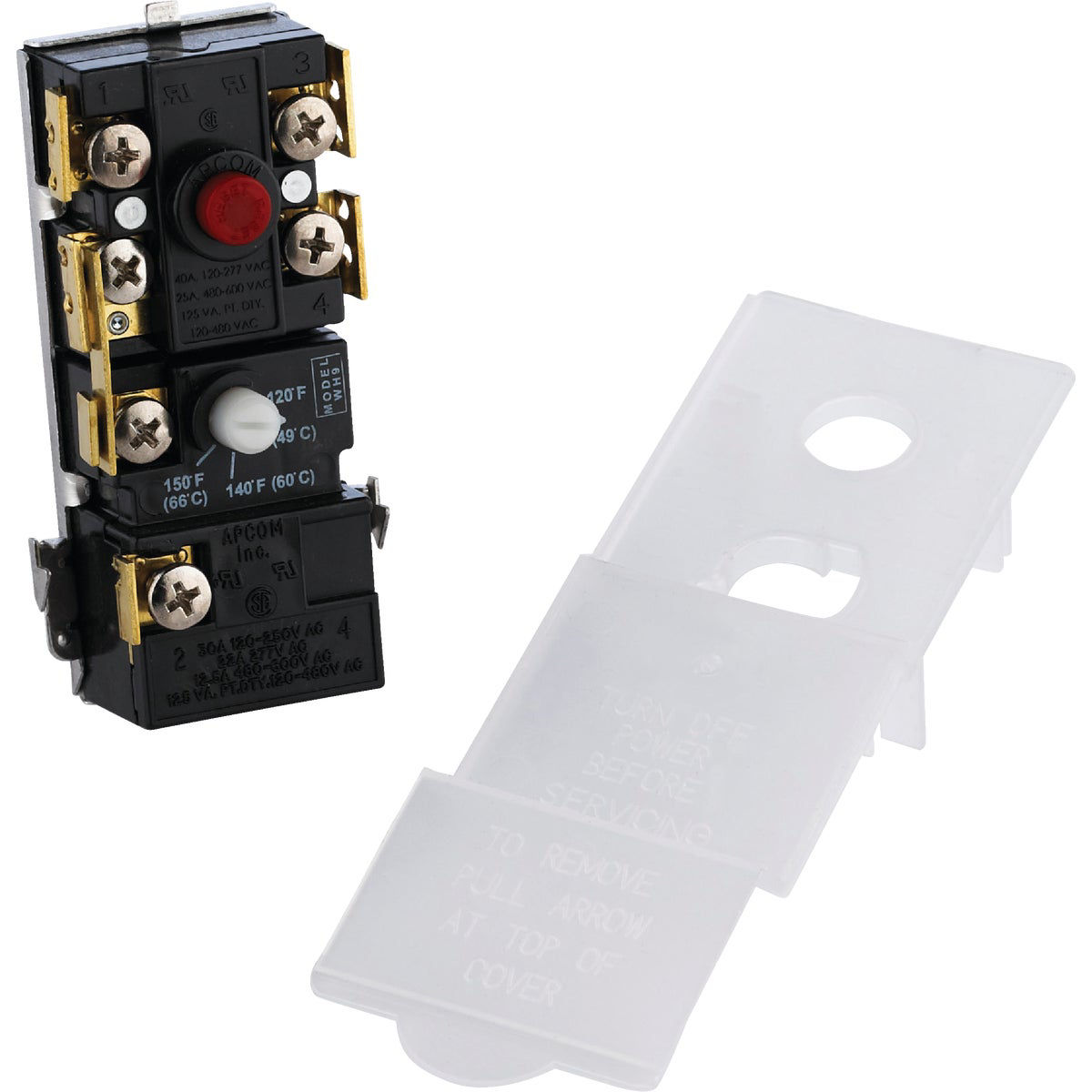 Reliance (WH9-6) Single Element Water Heater Thermostat with E.C.O ...