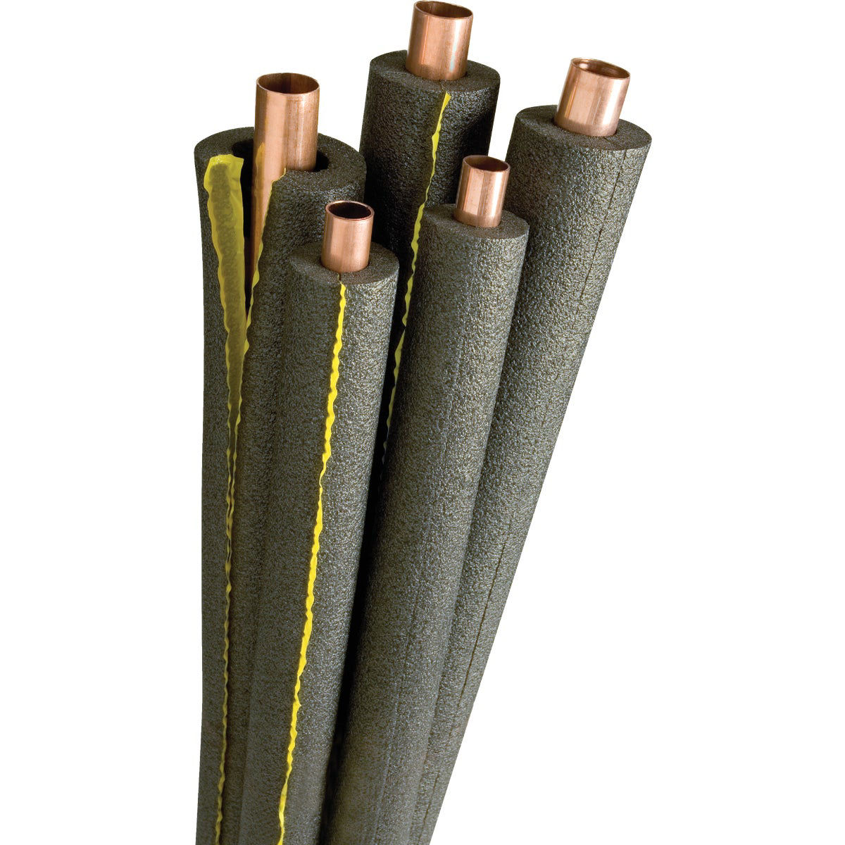 Tundra 1/2 In. Wall Self-Sealing Polyethylene Pipe Insulation Wrap, 1-1/2 In. x 6 Ft. Fits Pipe ...