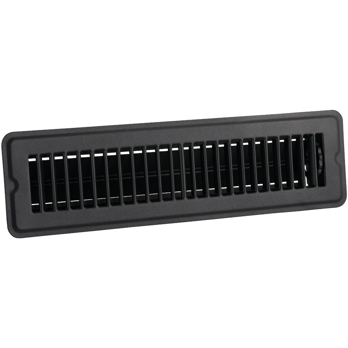 Home Impressions 2-1/4 In. x 12 In. Matte Black Steel Floor Register ...