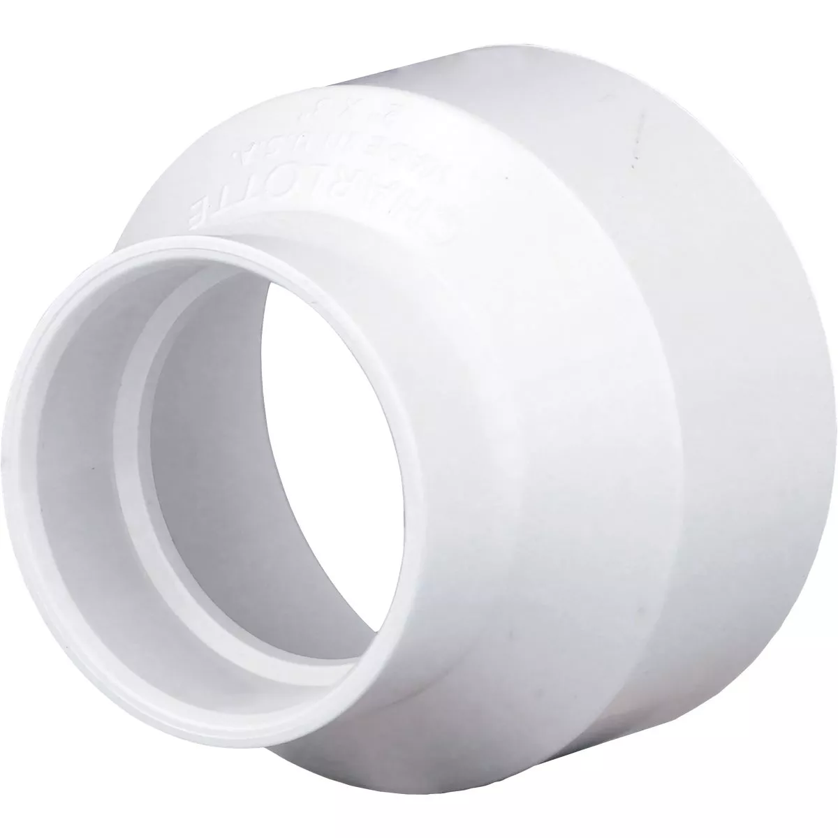 Charlotte Pipe 3 In. Hub x 2 In. Hub Schedule 40 DWV Reducing PVC ...