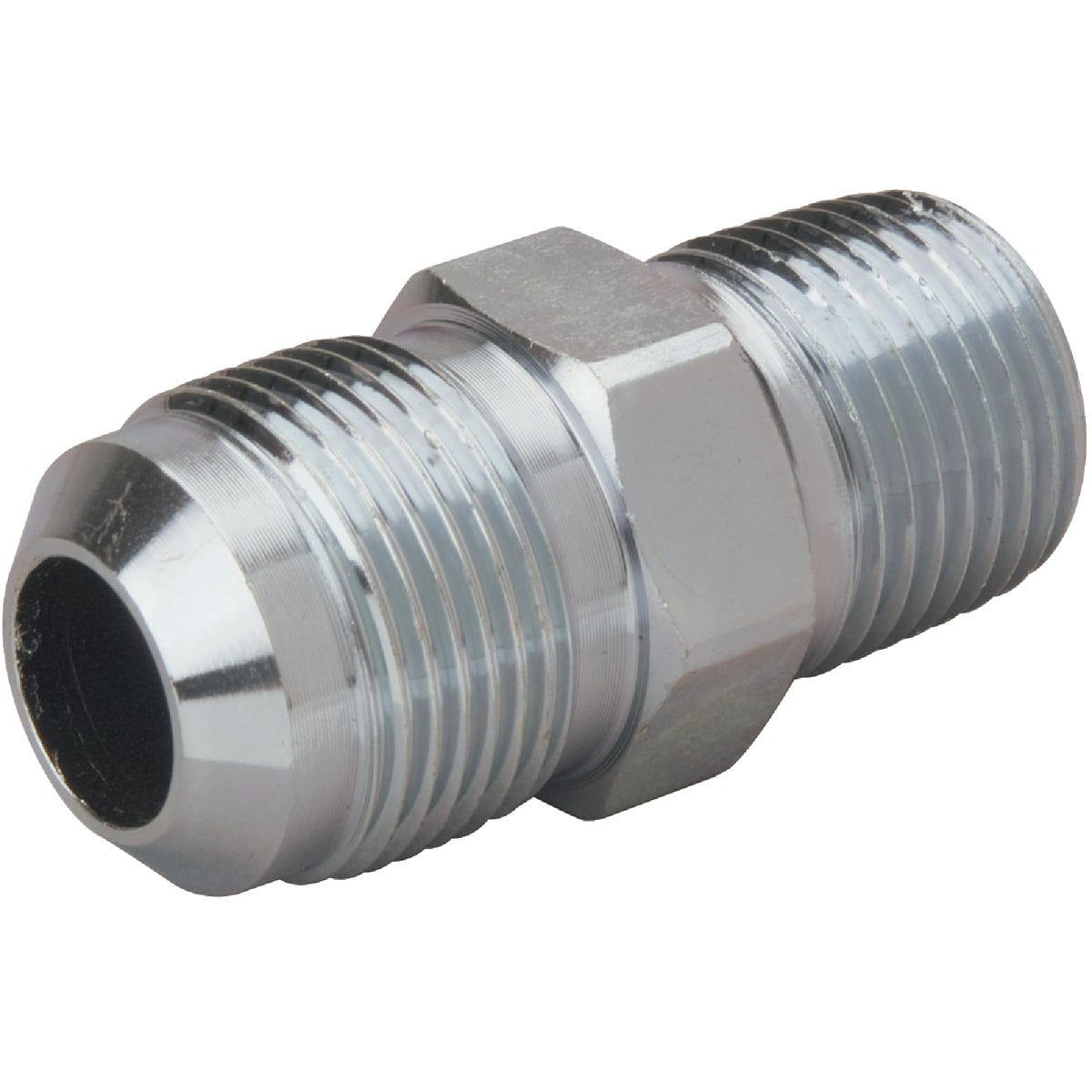 Dormont 5/8 In. OD Flare x 1/2 In. MIP (tapped 3/8 In. FIP) Zinc-Plated ...