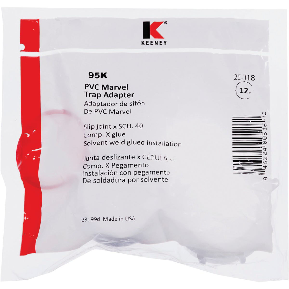 Keeney 1-1/2 In. White PVC Marvel Connector | Do it Best