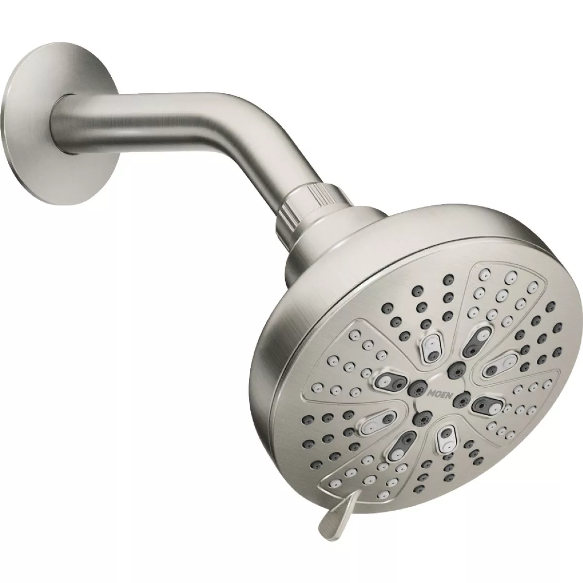 Moen Hydro Energetix Spot Resistant Brushed Nickel 8-function 4.75 In ...