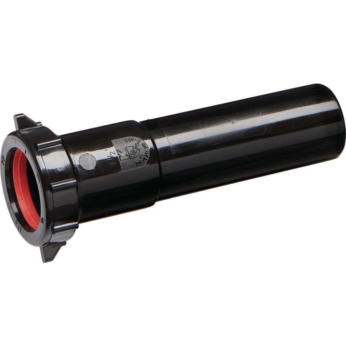 Keeney 1-1/2 In. x 6 In. Black Plastic Slip-Joint Extension Tube | Do ...