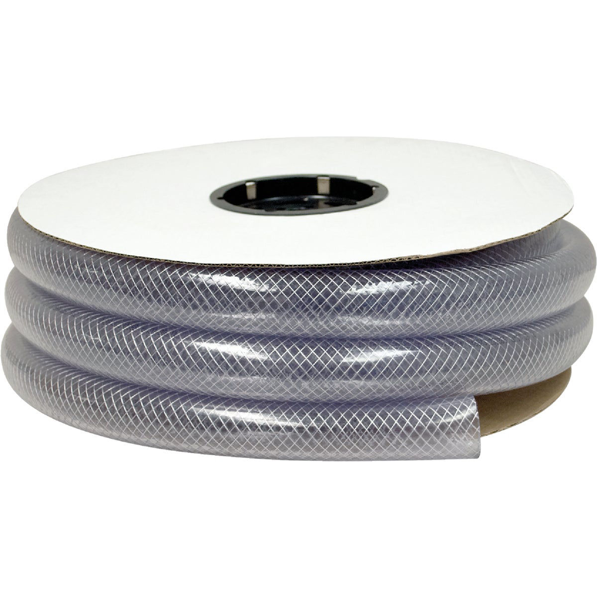 Abbott Rubber 2 In. x 1/2 In. x 50 Ft. Clear T12 Braided PVC Tubing ...