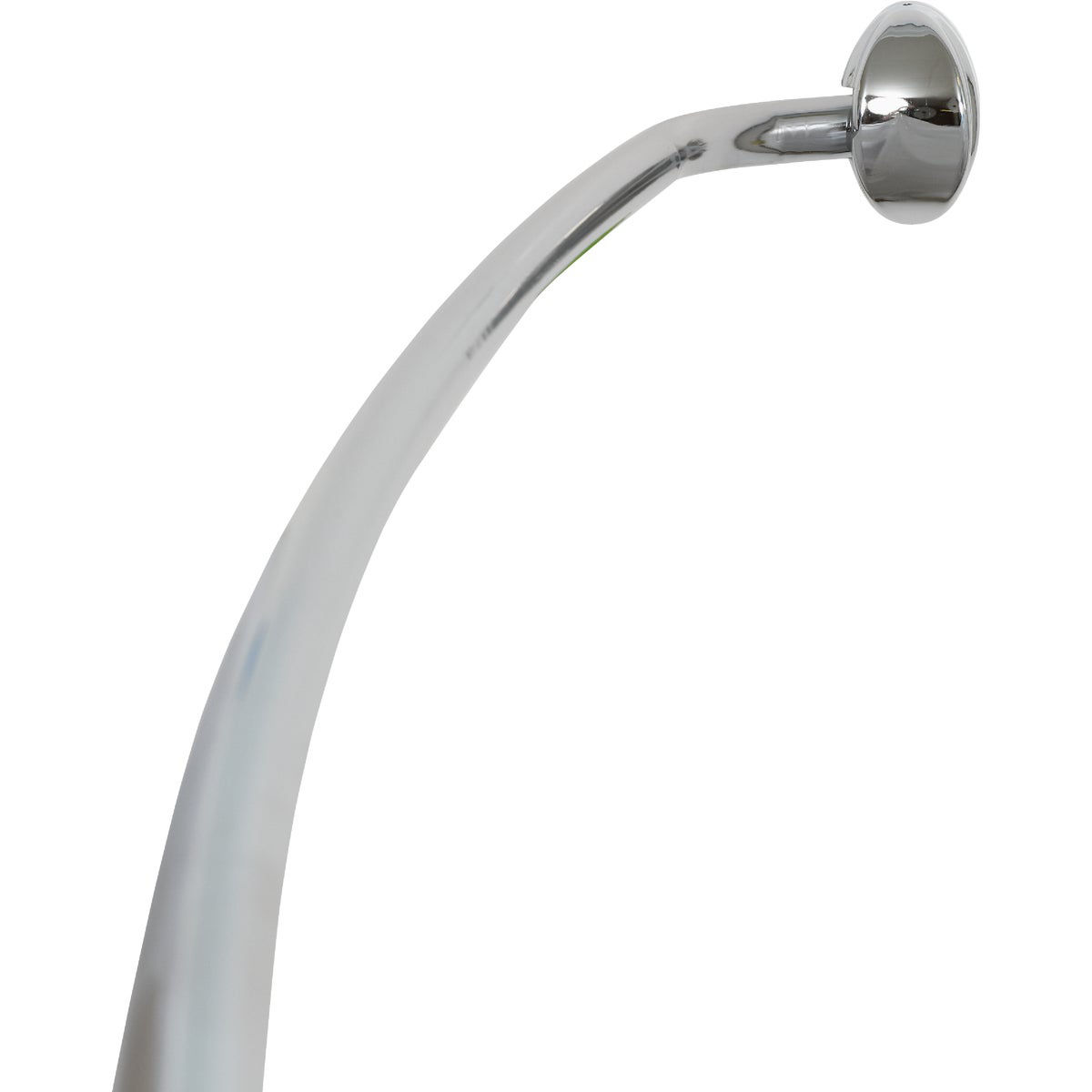 Zenith Zenna Home Curved 60 In. To 72 In. Adjustable Fixed Shower Rod ...