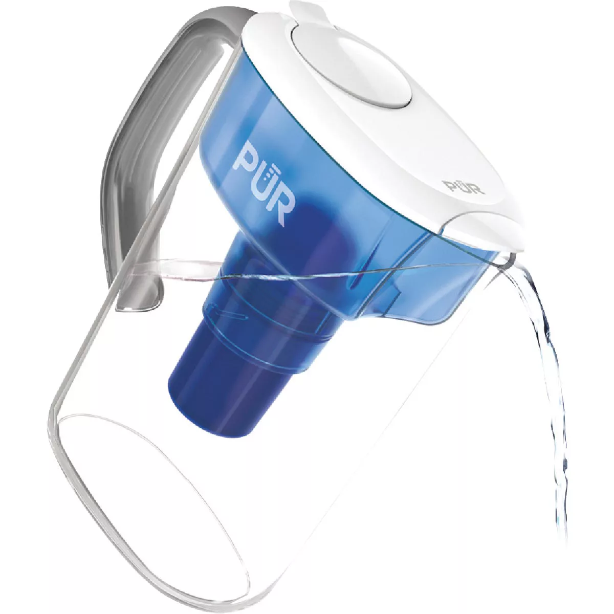 Pur 7-Cup Water Filter Pitcher, Blue | Do it Best