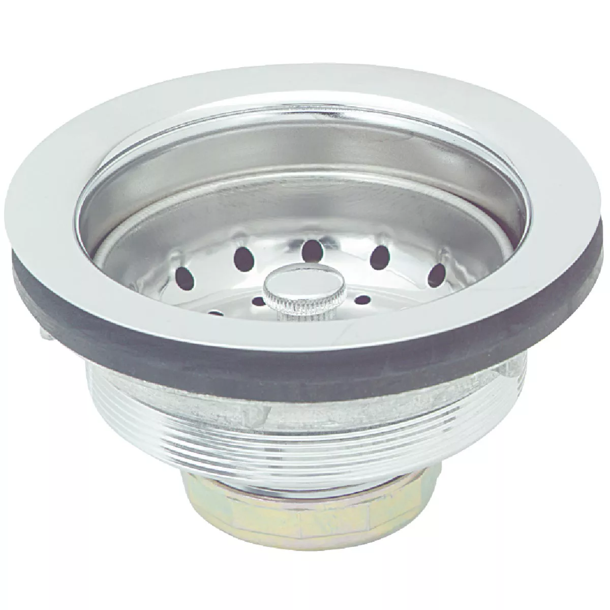 Keeney 3-1/2 In. Brass with Stainless Steel Basket Fixed Post Basket ...