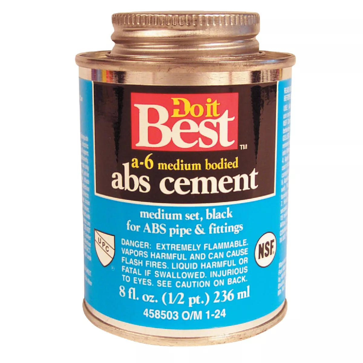 Do it Best 8 Oz. Medium Bodied Black ABS Cement | Do it Best