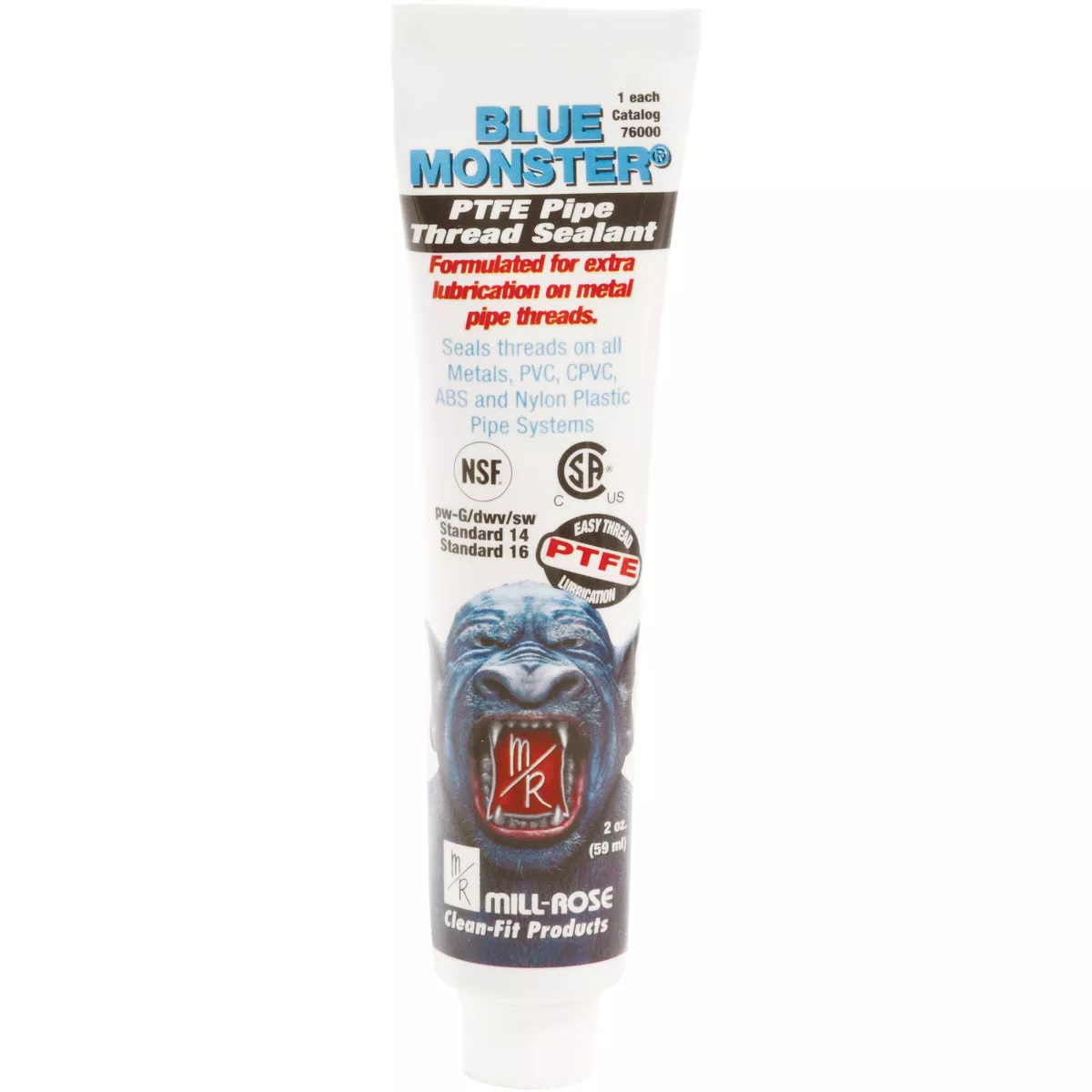 BLUE MONSTER 2 Oz. White Industrial Grade PTFE Thread Sealant | Do it Best