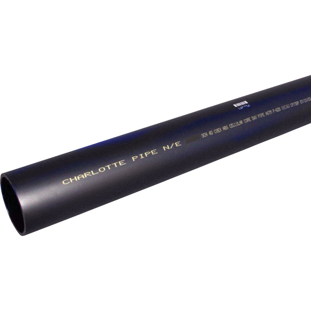 Charlotte Pipe 3 In. x 20 Ft. ABS DWV Pipe | Do it Best