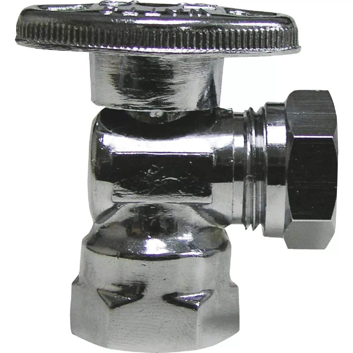 ProLine 1/2 In. FIP x 7/16 In. SLIP Quarter Turn Angle Stop | Do it Best