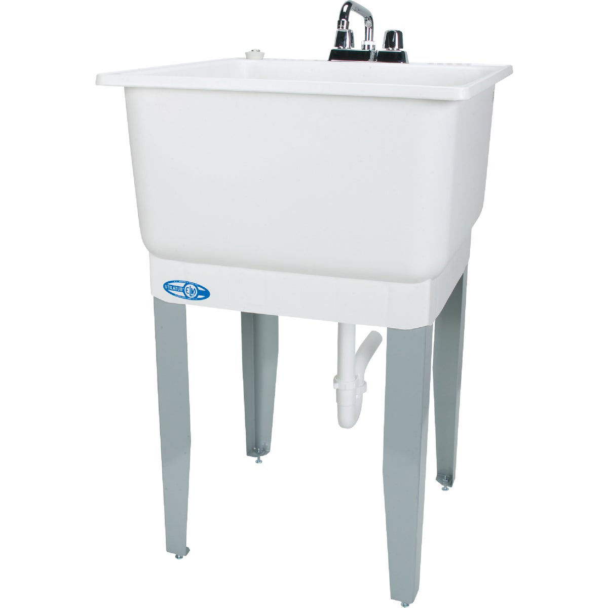 Mustee Utilatub 20 Gallon 23 In. W x 25 In. L Laundry Tub Combo Kit ...
